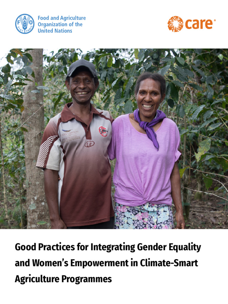 Gender Equality in Climate-Smart Agriculture | PDF | Food Security ...