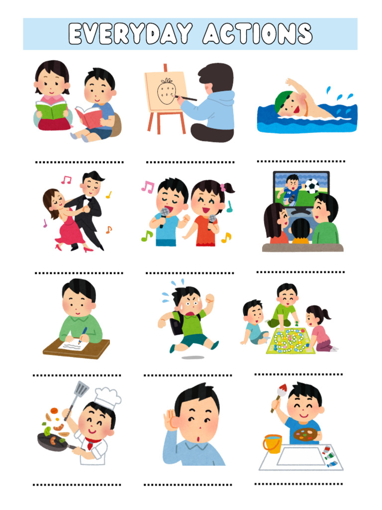 Simple Everyday Actions for Better Living | PDF