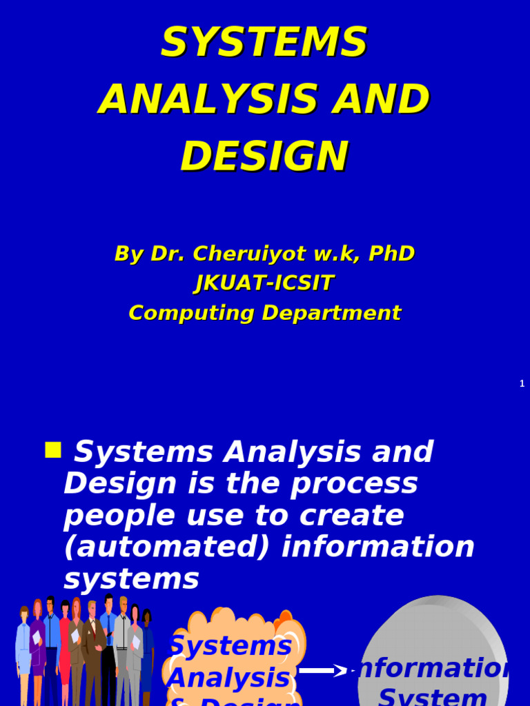Systems Analysis and Design | PDF | System | Software Development Process