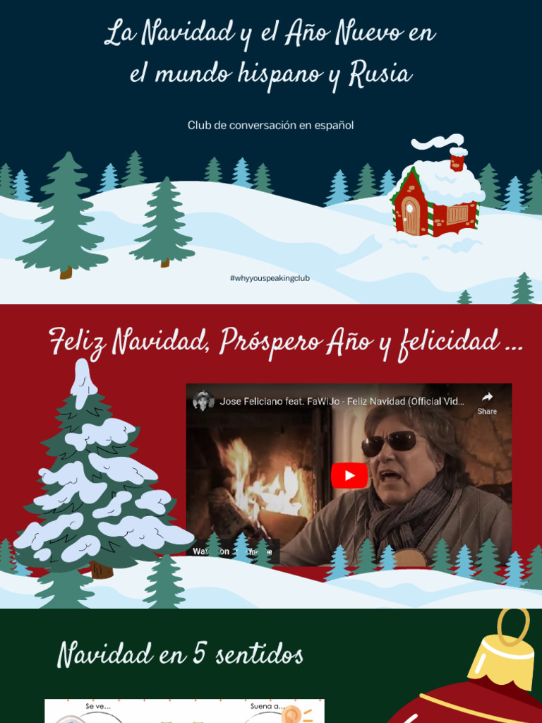 Celebraciones Navideñas en el Mundo Hispano | PDF | Navidad | Observancias