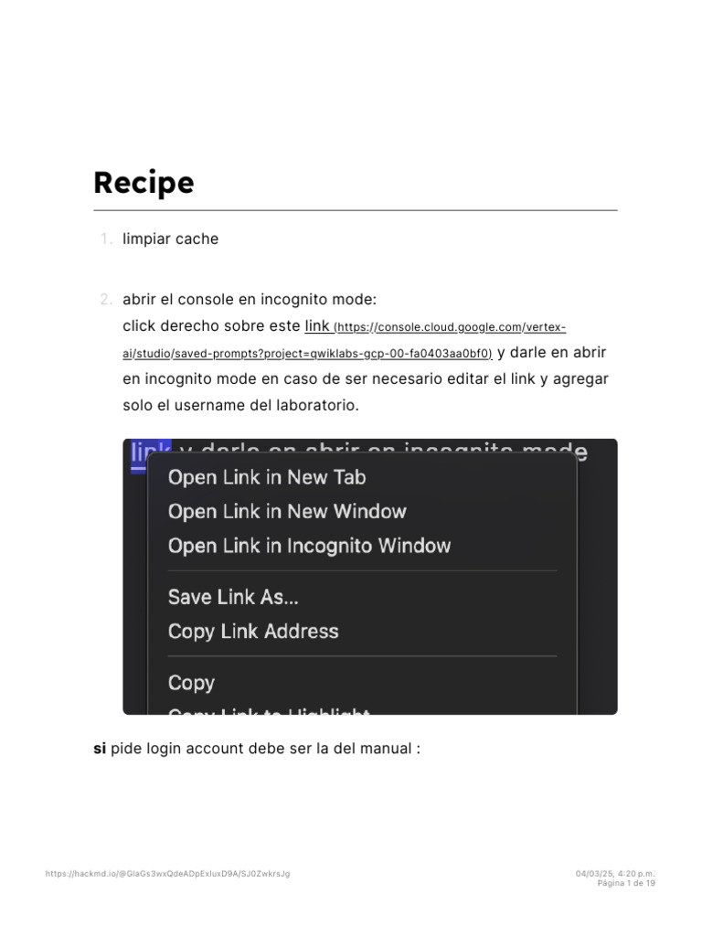 REcipe - HackMD | PDF | Software libre