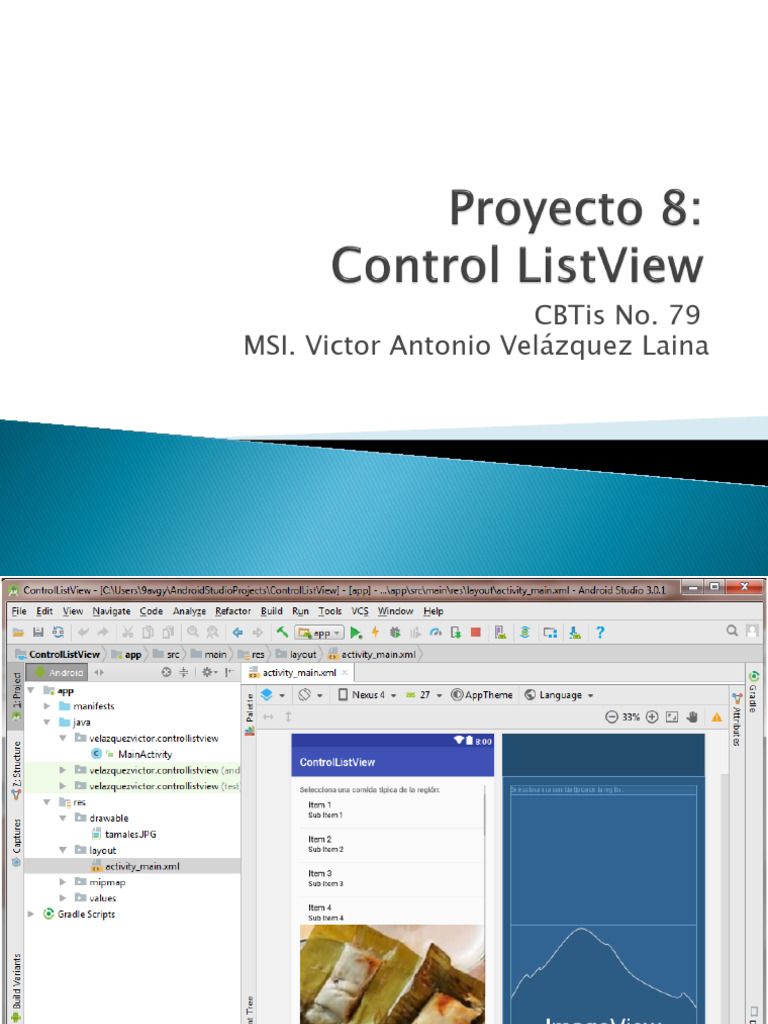 64 Proyecto 8 Control List View | PDF