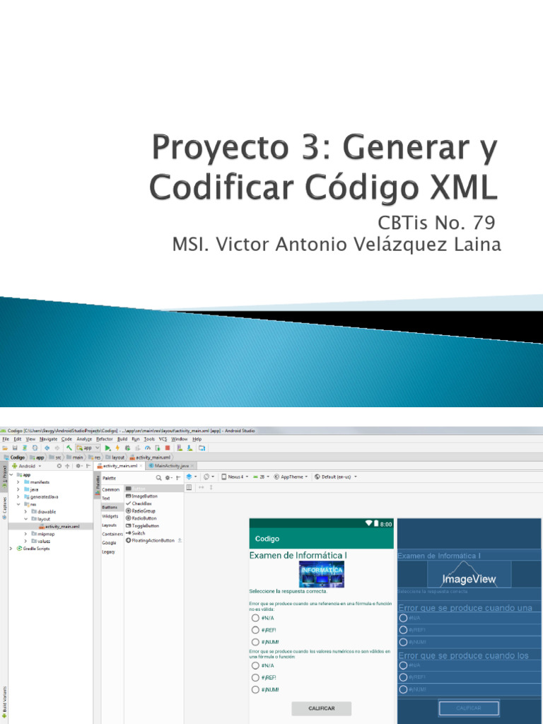 44 Proyecto 3 Generar y Codificar XML | PDF