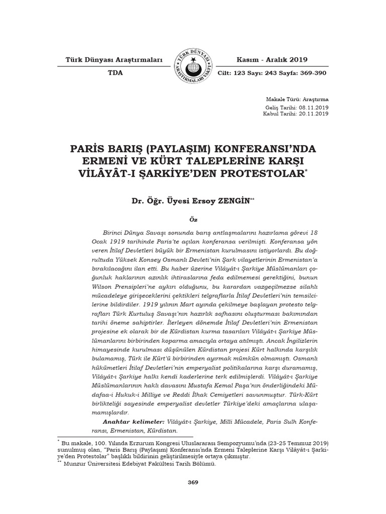 Paris Baris Paylasim Konferansi Nda Erme | PDF