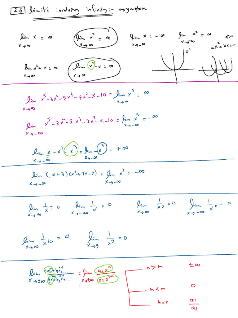 W3 L2 113 Limits Infinity | PDF