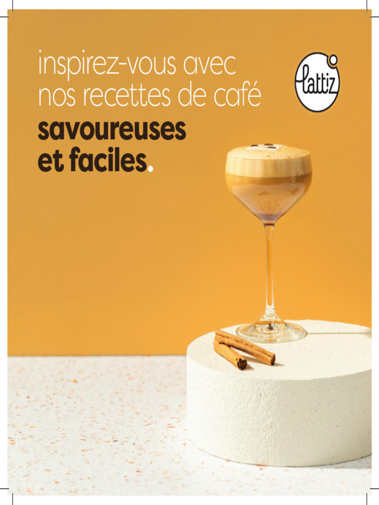 Lattiz® - Recipe Booklet 2024 Original | PDF | sauce | Café