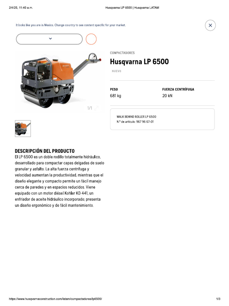 LP 6500 | PDF