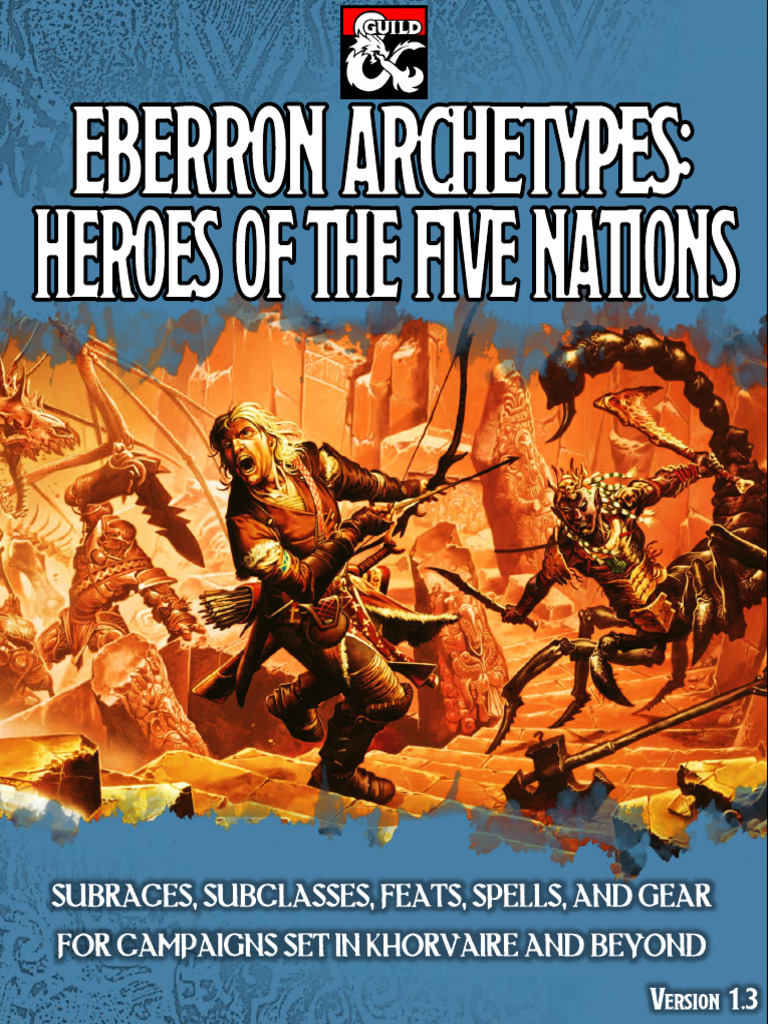 Jeremy Forbing - Eberron Archetypes - Heroes of The Five Nations v13 | PDF