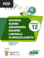 KZN Maths Grade 12 Scope 2025 | PDF