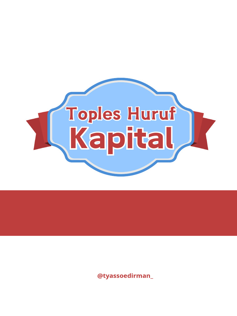 Panduan Penulisan Huruf Kapital | PDF