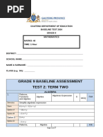 Worksheet 6 Numeric and Geometric Patterns Grade 9 Maths | PDF ...