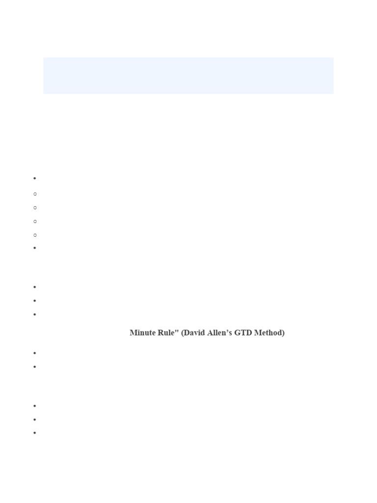 Time Management Strategies For Productivity Maximization | PDF | Time ...