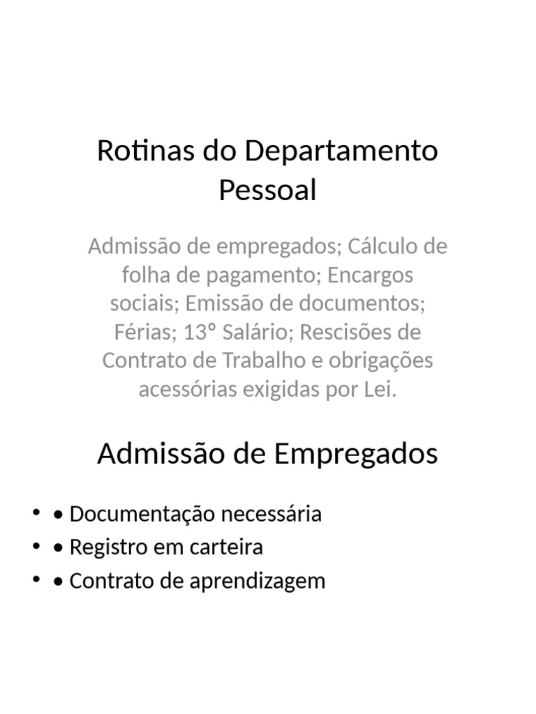 Plano de Aula Rotinas DP | PDF