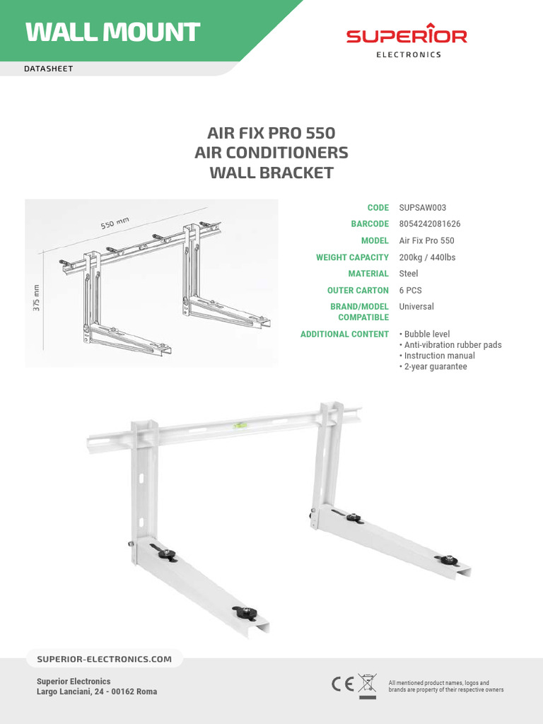 Air Fix Pro 550 en | PDF