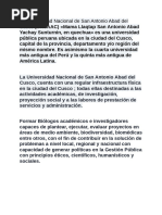 Logo y escudo de la UNSAAC | PDF