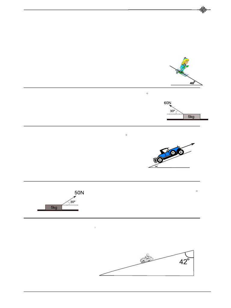 Work, Energy, and Power Calculations | PDF | Force | Friction