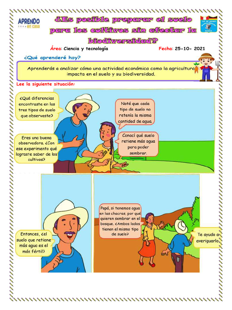Ficha 25-10 Ciencia | PDF