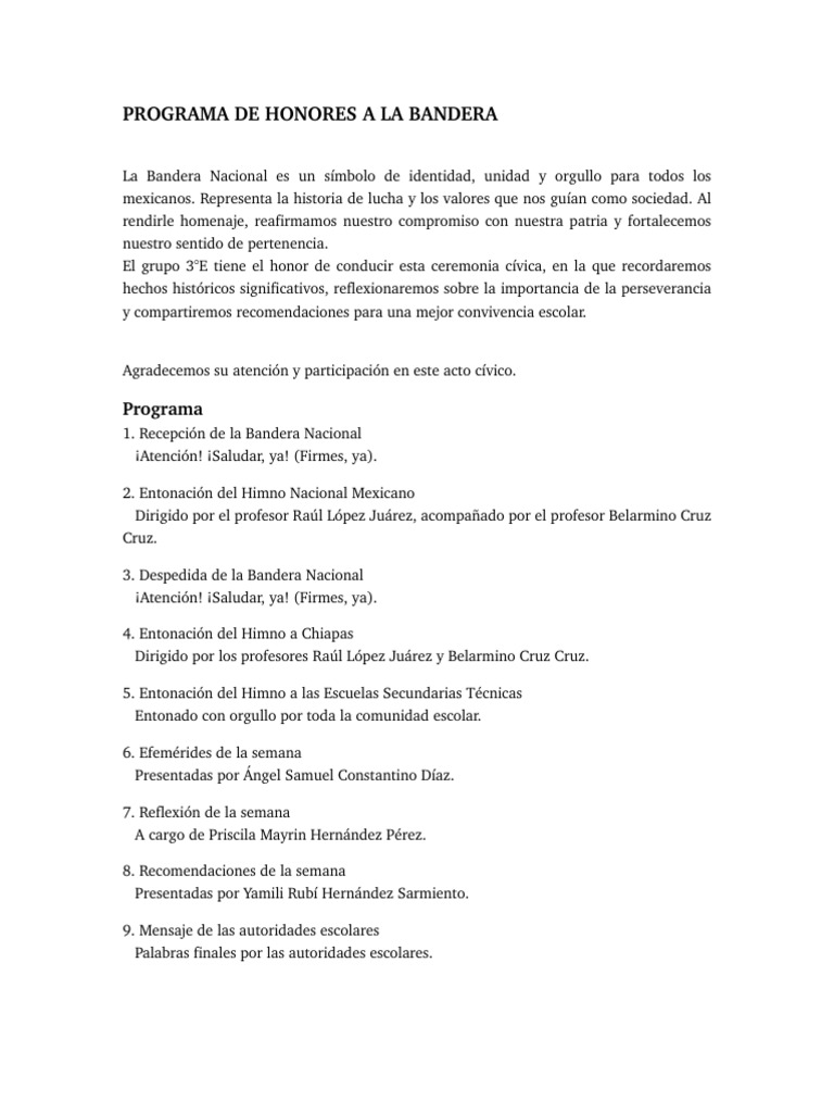 Programa Honores | PDF