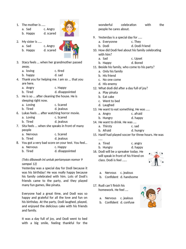 PH Kelas 6 Kumer UH 3 Bing | PDF