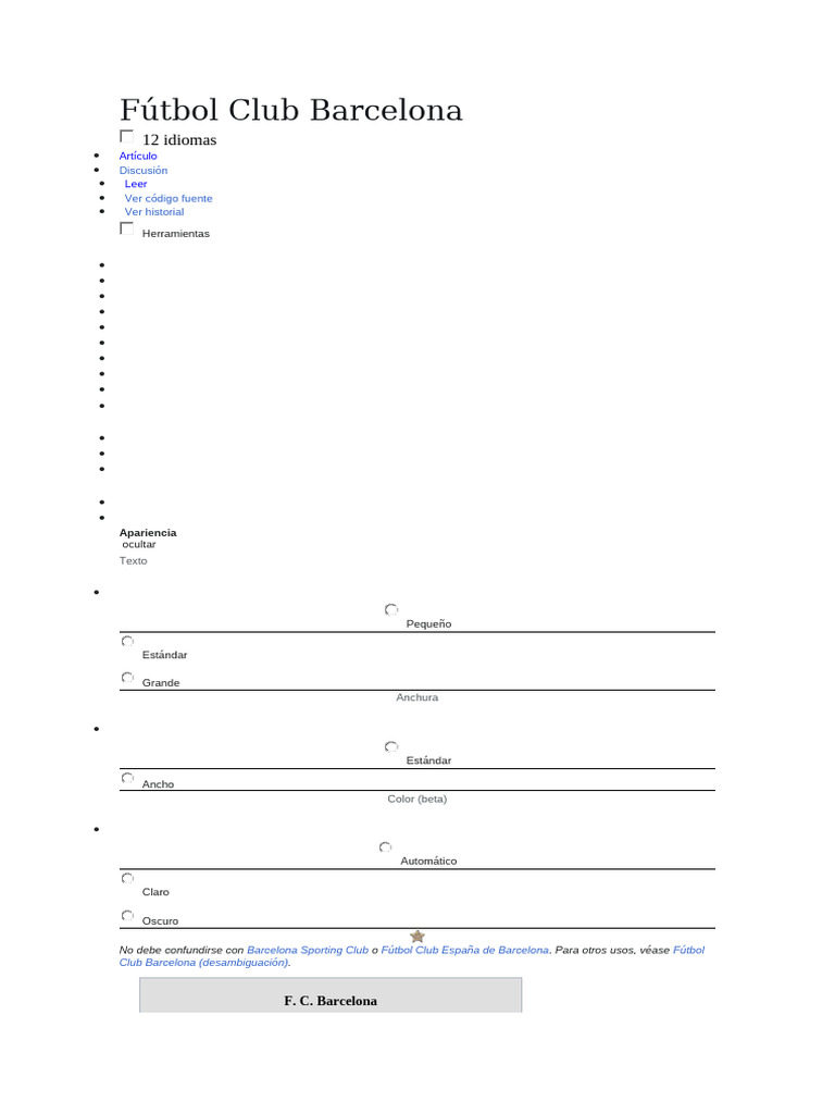 Historia y logros del FC Barcelona | PDF | FC Barcelona | Asociación de Futbol