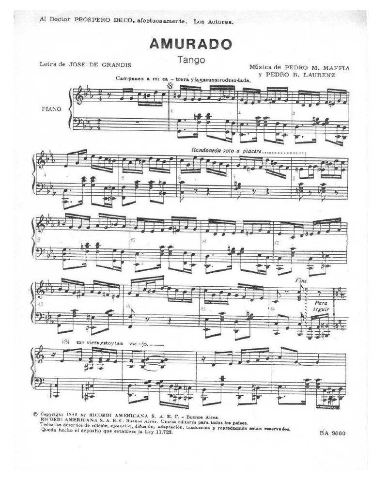 Amurado Piano | PDF