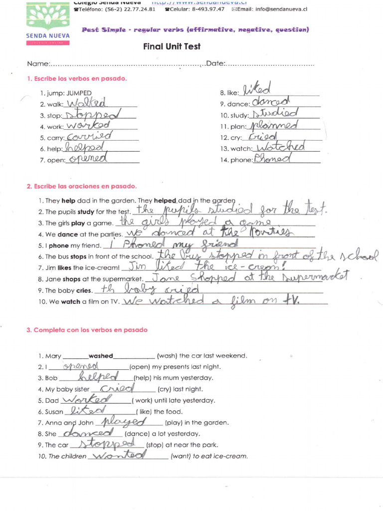 Final Unit Test | PDF