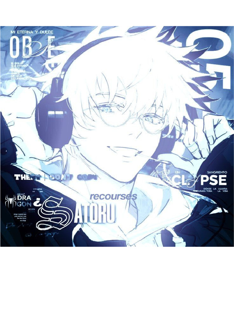 Documento Gojo Satoru1 | PDF