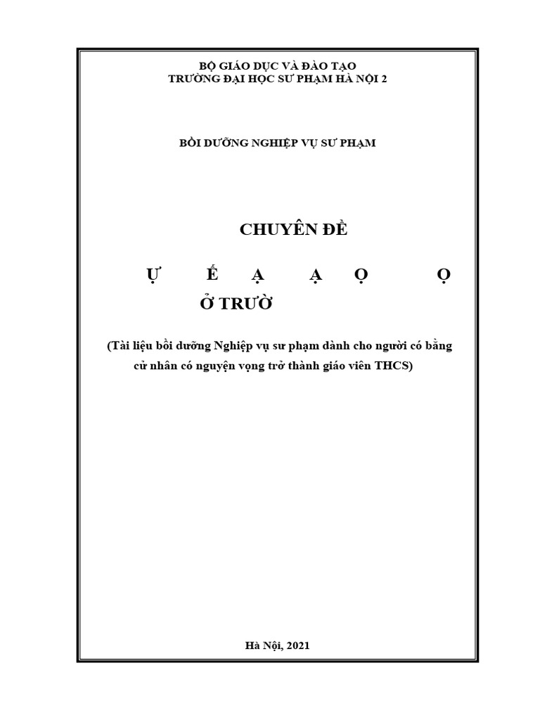 B21 XD k Ho Ch DH | PDF