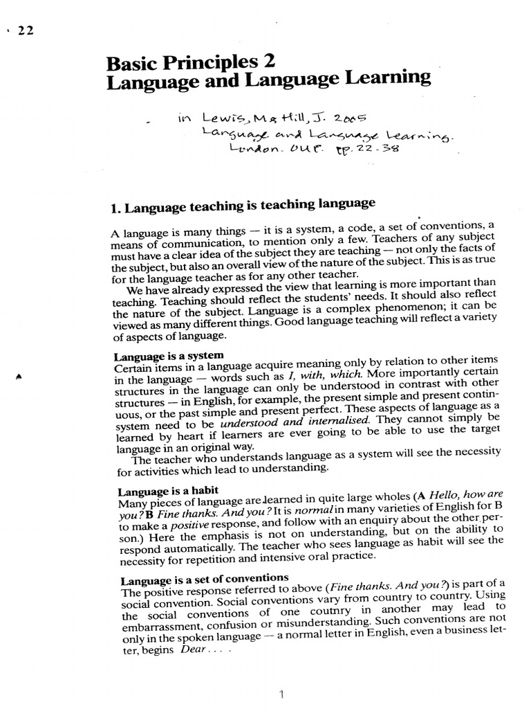 1.1 Introduction Learners and Learning, Classroom and Context | PDF ...