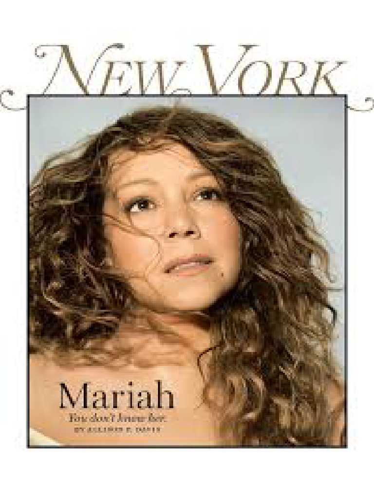 Mariah Carey - New York Magazine | PDF