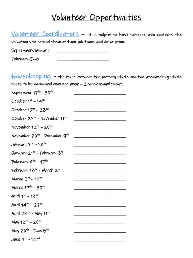 Volunteer Positions 23-24 | PDF