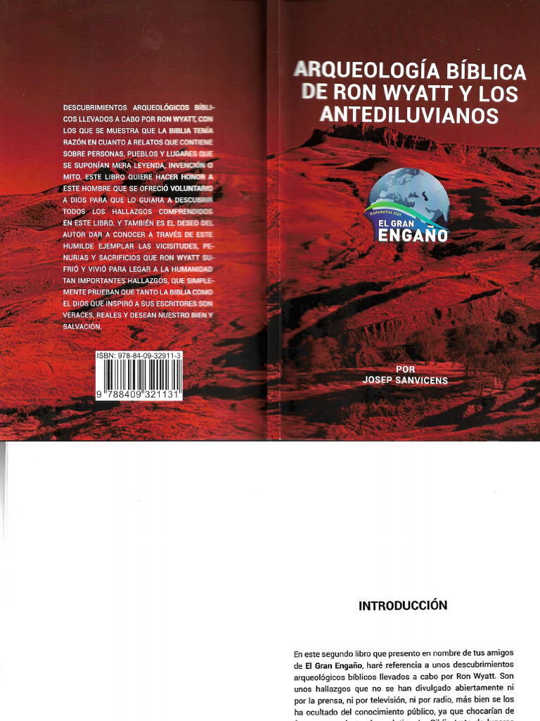 Arqueologia Biblica Ron Wyatt Antediluvianos | PDF
