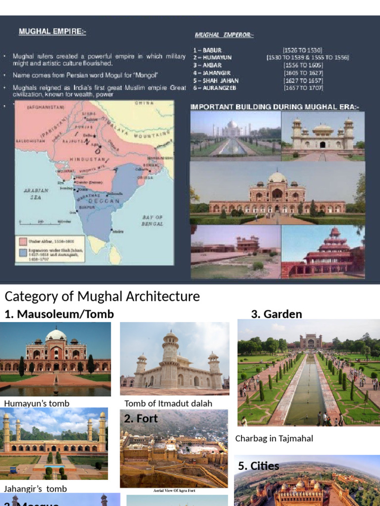 Mughal Architecture | PDF