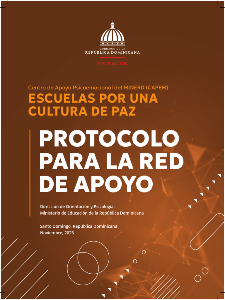 Protocolo de Red de Apoyo Psicoemocional | PDF | Sicología | Salud mental