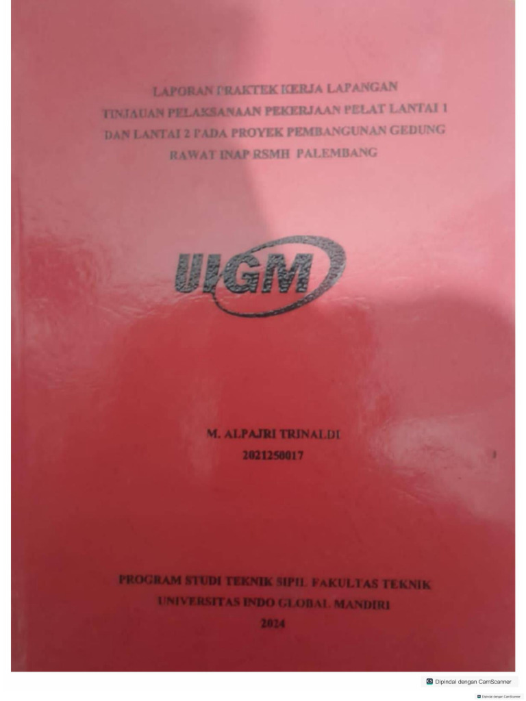 M. Alpajri Trinaldi - 2021250017 - Teknik Sipil - Tinjauan Pelaksanaan ...