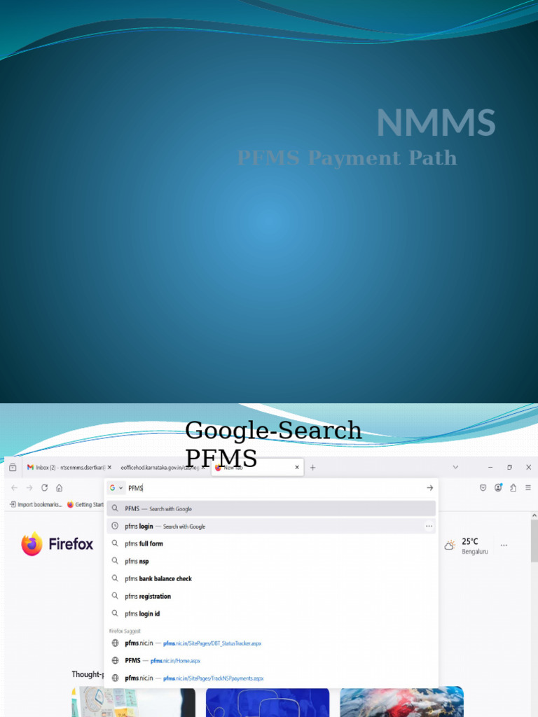 PFMS Payment Tracker | PDF