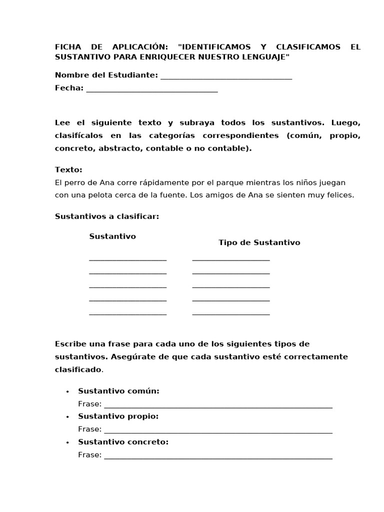 FICHA DE APLICACIÓN Comunicacion | PDF