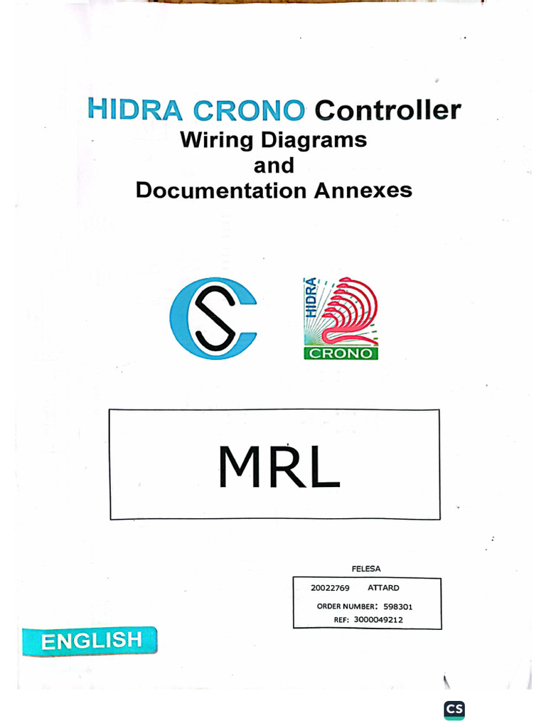 Carlos Silva Wiring Diagram (Pitless) MRL | PDF