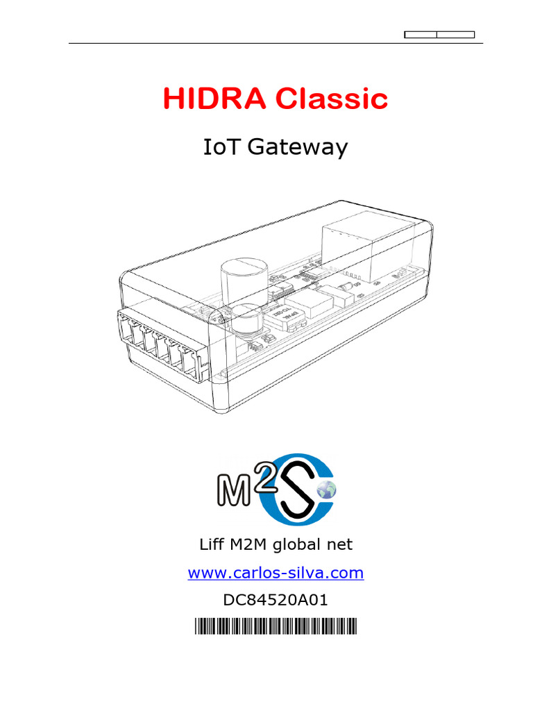 Hidra Classic - M2CS Gateway | PDF | Equipo de oficina | Tecnología digital