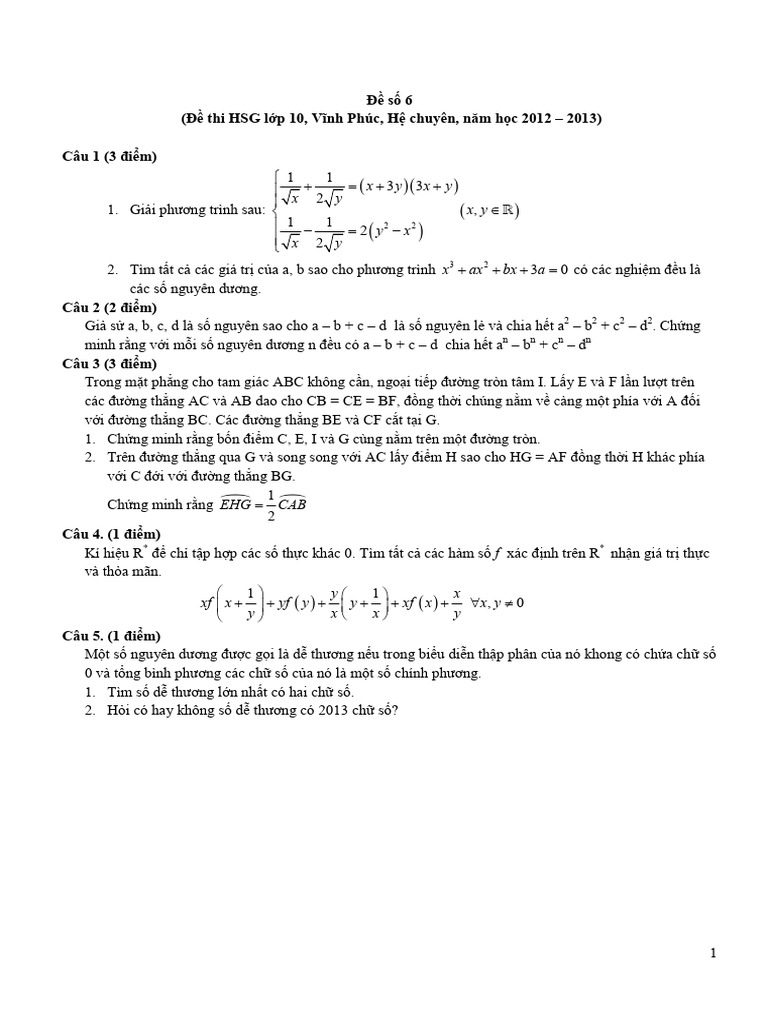 HDG de Si 6 | PDF