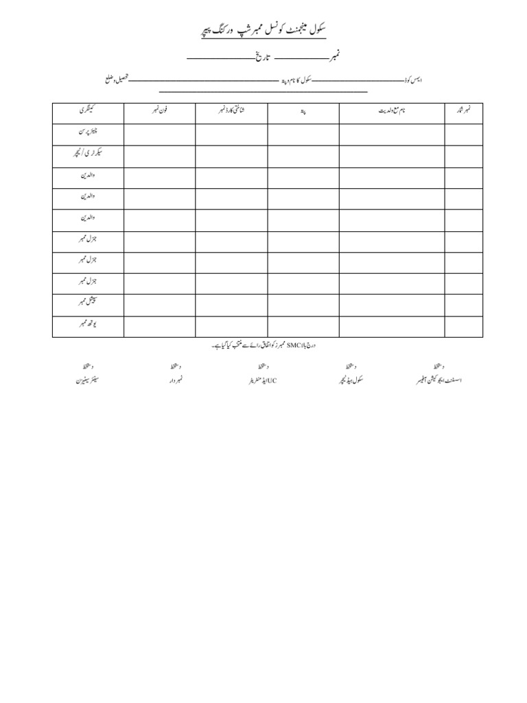 SMC Membership Notification (Elementary Schools) | PDF