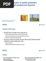 AQTESOLV User Guide for Hydrogeologists | PDF | Aquifer | Environment