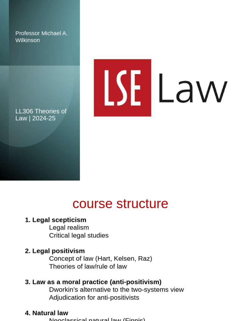 Theories of Law - Legal Realism Final | PDF | Jurisprudence | Liberal ...