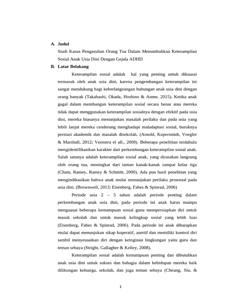 Proposal Thesis | PDF