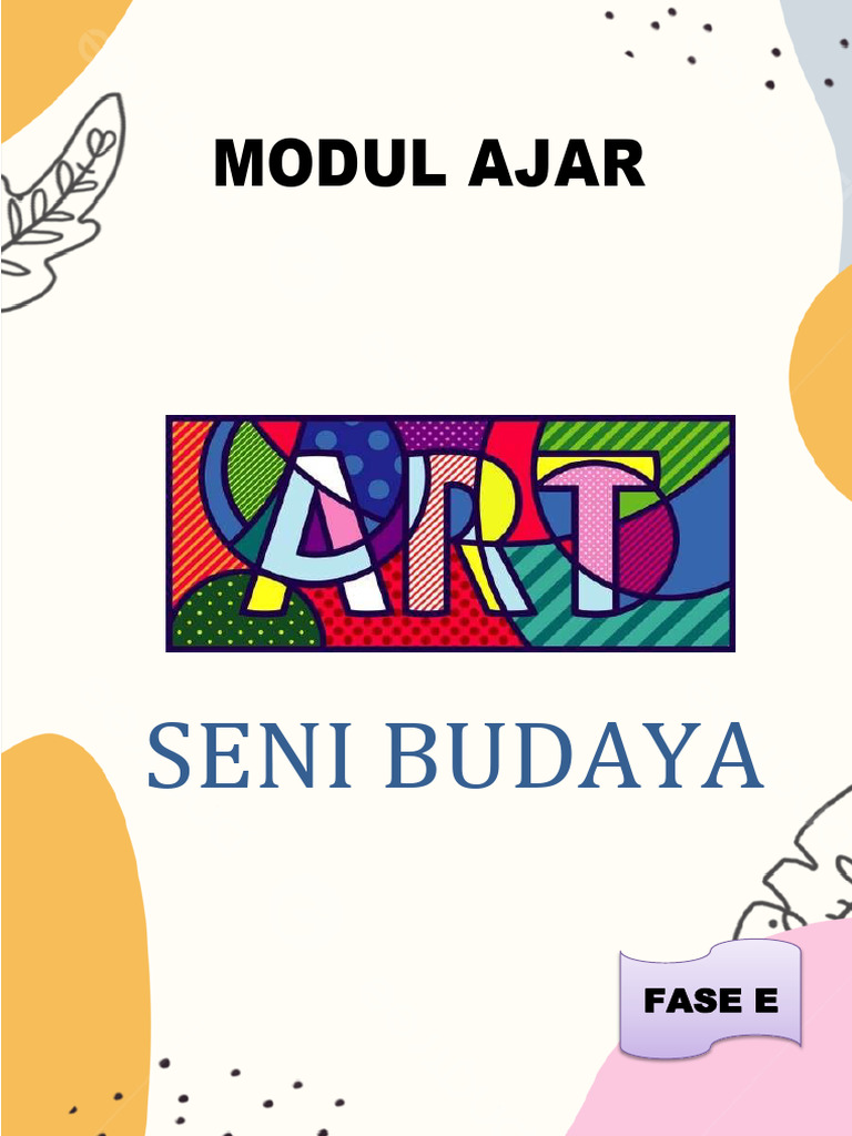 Modul Ajar Seni Rupa Fase E | PDF