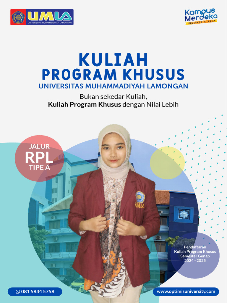 Kuliah Program Khusus UMLA 2024-2025 | PDF