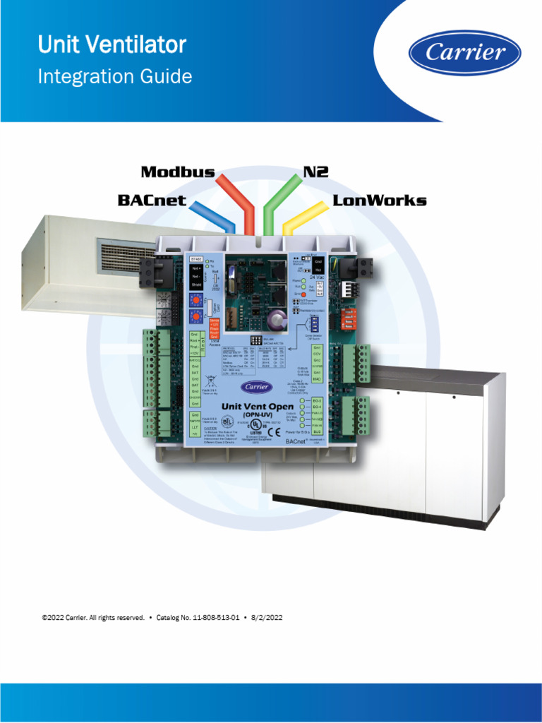Carrier OPN-UV Integration Guide | PDF | Computer Network | Switch