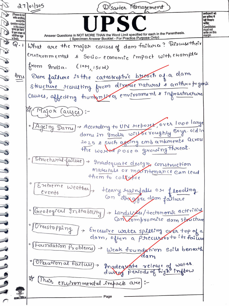 Sonam Yadav Day 11 GS 3 Checked | PDF | Dam | River