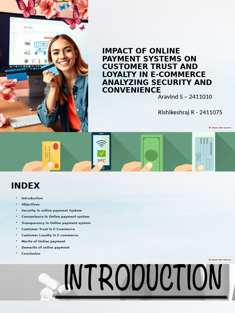 Online Payment Systems: Trust & Loyalty Impact | PDF | E Commerce | Computer Security