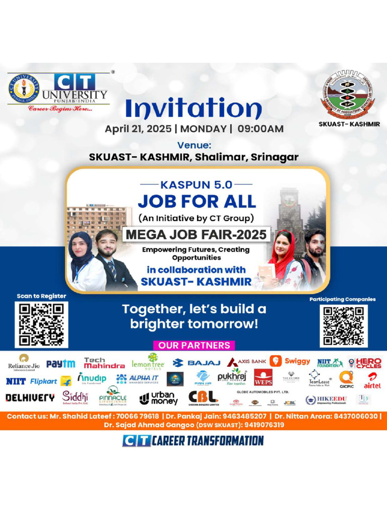 Mega Job Fair 2025 | PDF